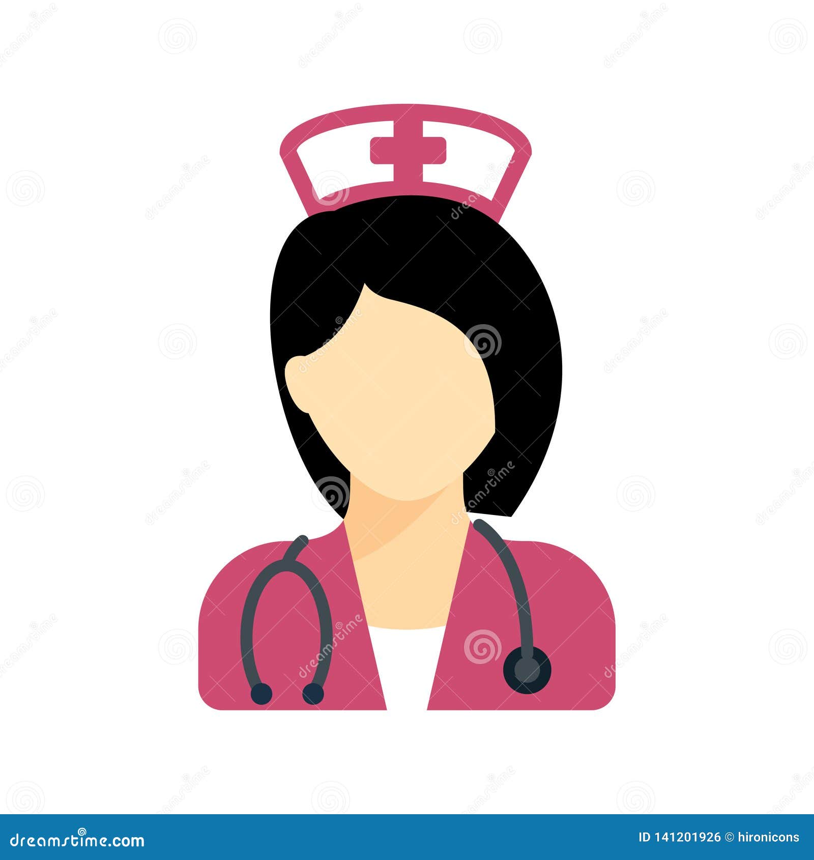 Nurse Icon editorial photo. Illustration of staff, icon - 141201926