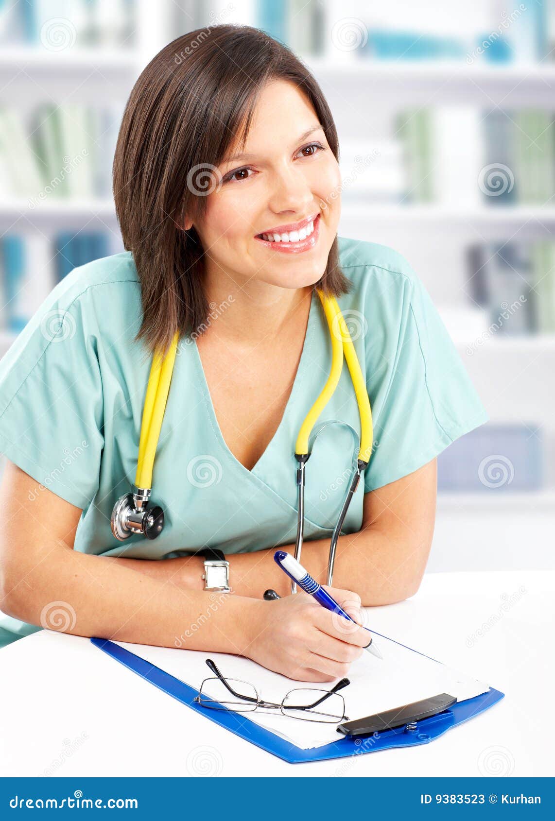 Nurse stock image. Image of intern, doctor, confident - 9383523