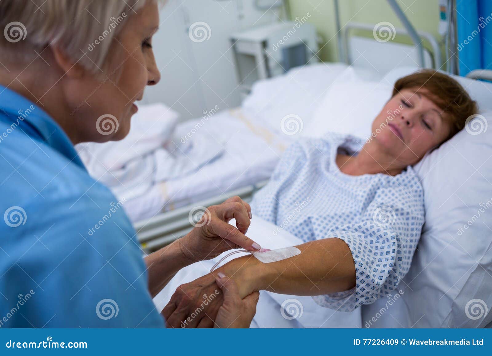 Nurse Attaching Iv Drip on Patients Hand Stock Image - Image of glucose ... Nurse Attaching Iv Drip on Patients Hand Stock Image - Image of glucose ...