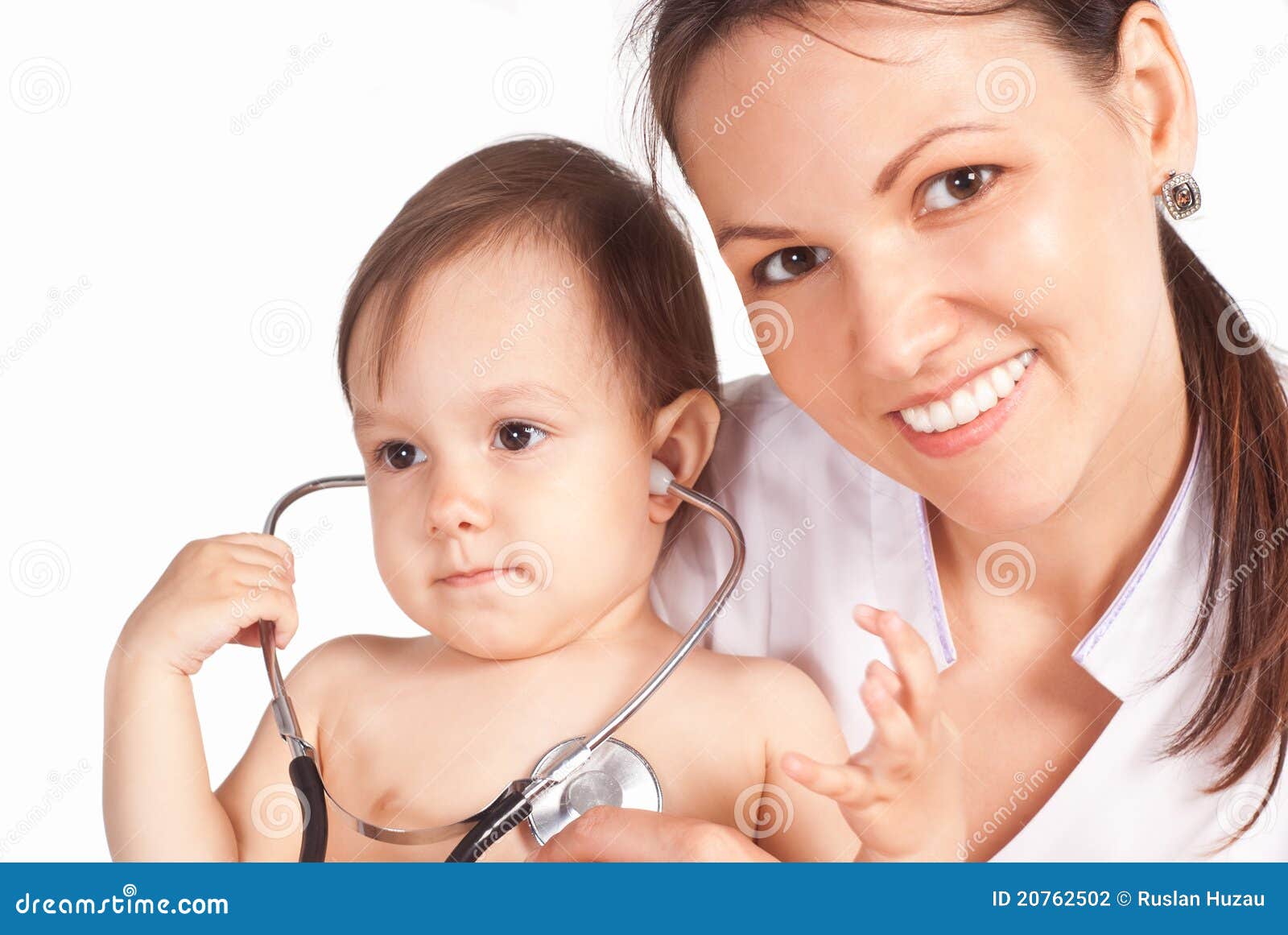 Nurse and baby stock photo. Image of healthy, white, baby - 20762502