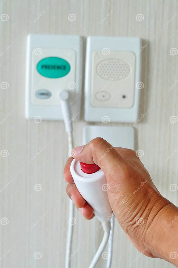 Nurse Call Switch in Hospital Stock Image - Image of assistance ...