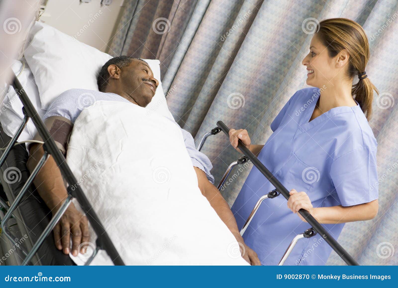 Nurse Caring for Patient stock photo. Image of caucasian - 9002870