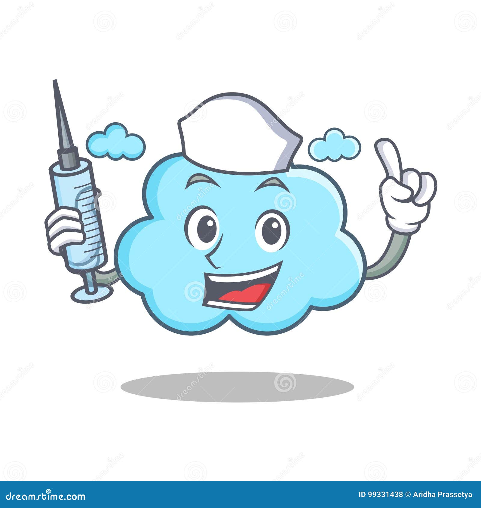 Nurse Cute Cloud Character Cartoon Stock Vector - Illustration of nurse ... Nurse Cute Cloud Character Cartoon Stock Vector - Illustration of nurse ...