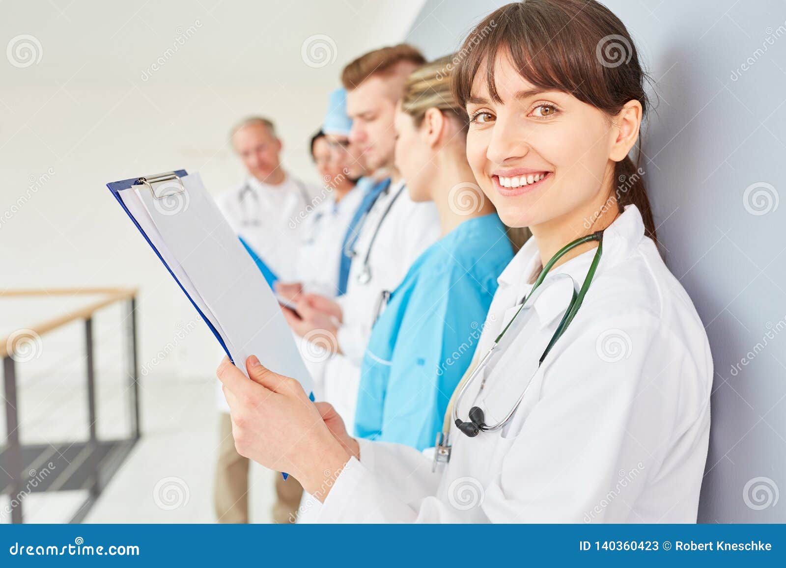 Nurse or Doctor in Training Stock Image - Image of student, hospital ...