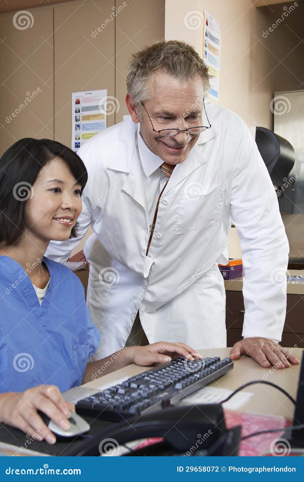 6,781 Mature Nurse Working Computer Stock Photos - Free & Royalty-Free ...