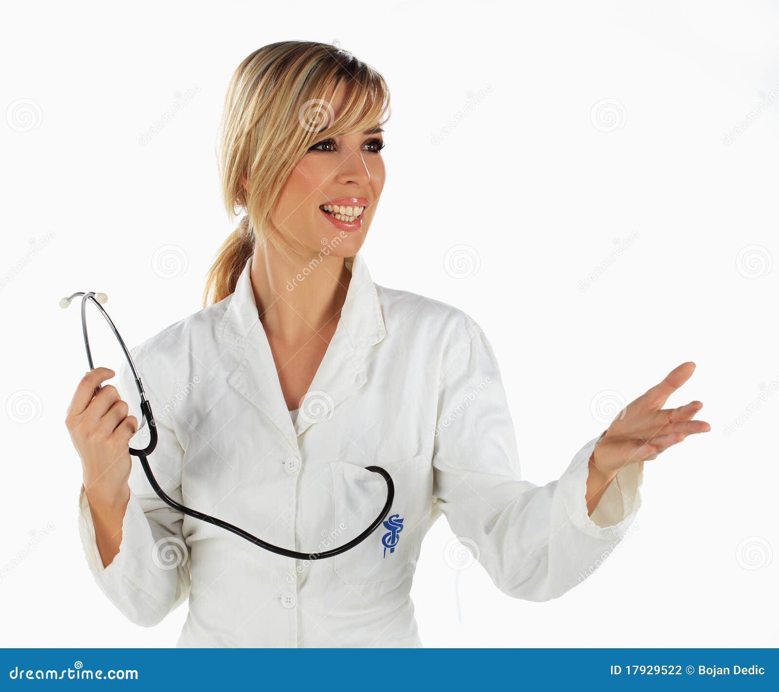 Nurse explaining stock photo. Image of nurse, clinic - 17929522