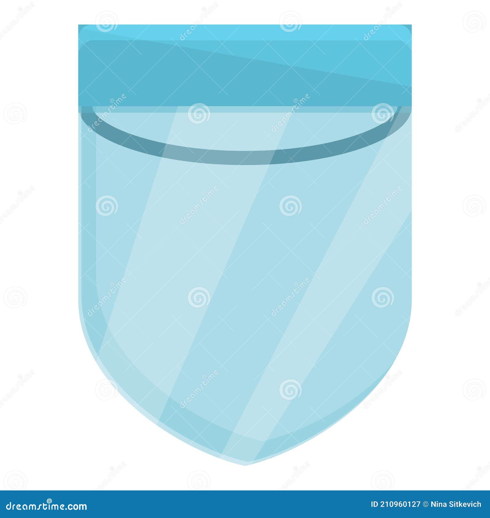Nurse Face Shield Icon, Cartoon Style Stock Vector - Illustration of ...