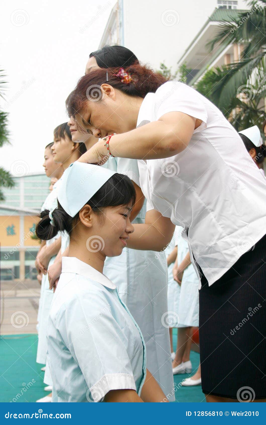 Nurse graduation ceremony editorial image. Image of college - 12856810