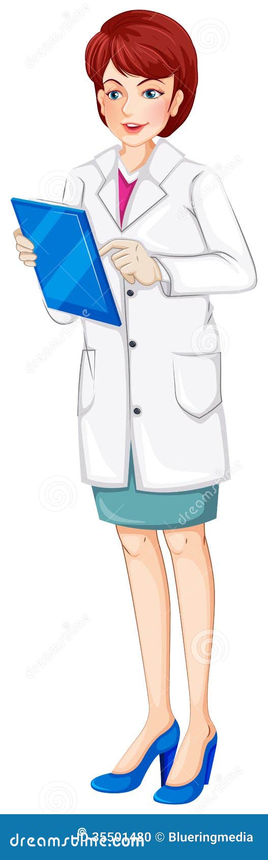 Nurse Charting Cartoon