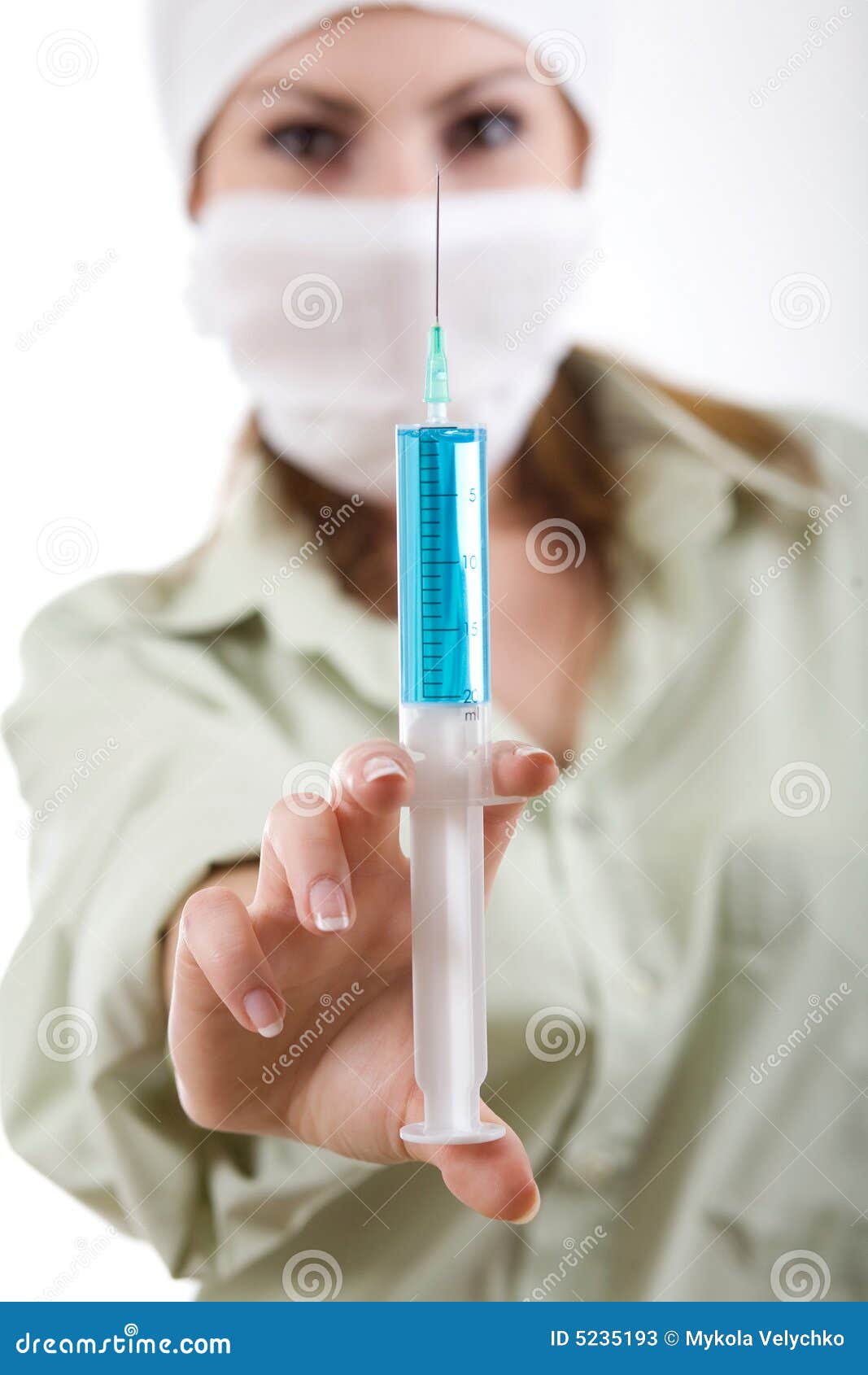 Nurse With Injection Picture. Image: 5235193
