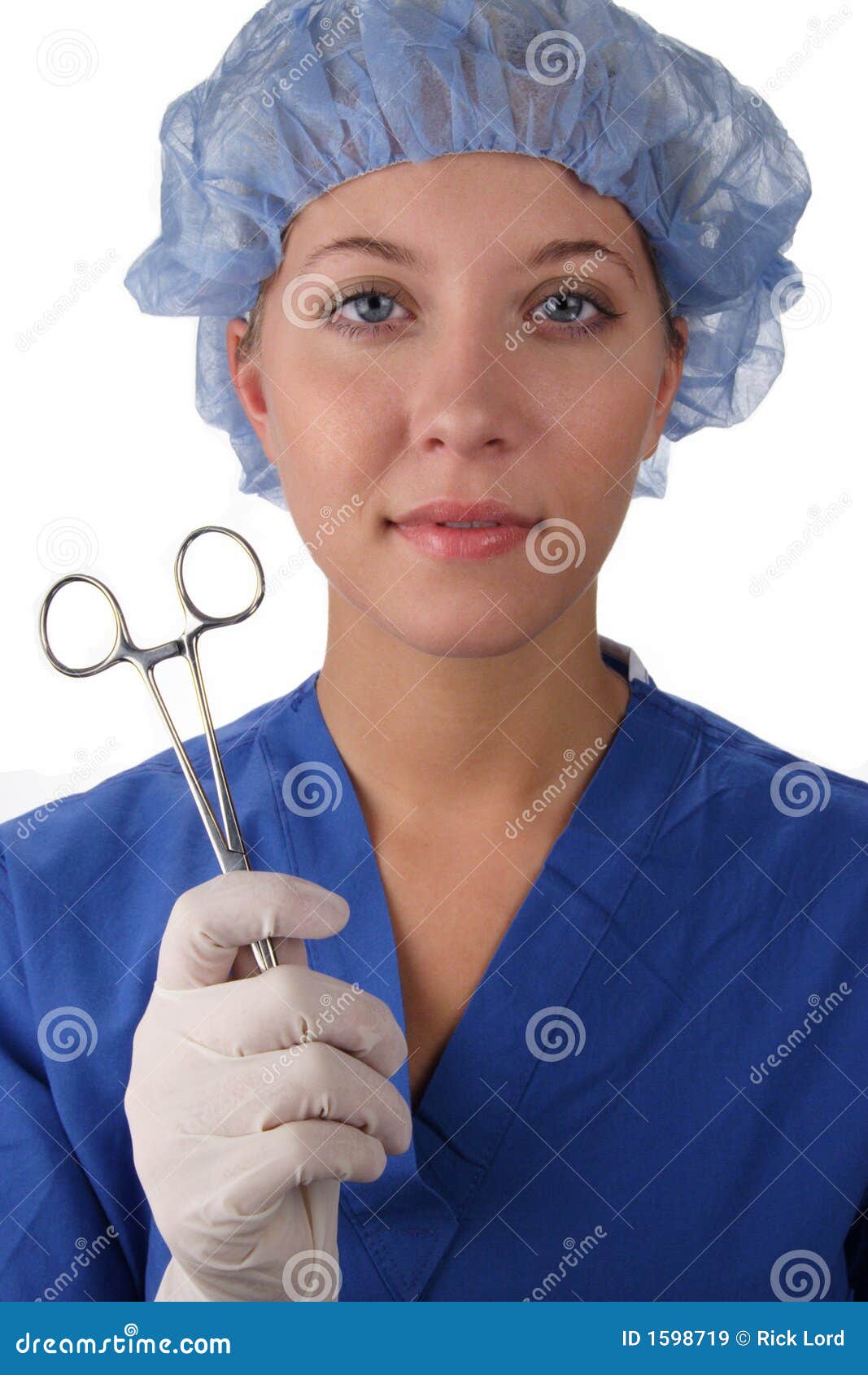 Nurse with Instrument stock image. Image of illness, ambulance - 1598719