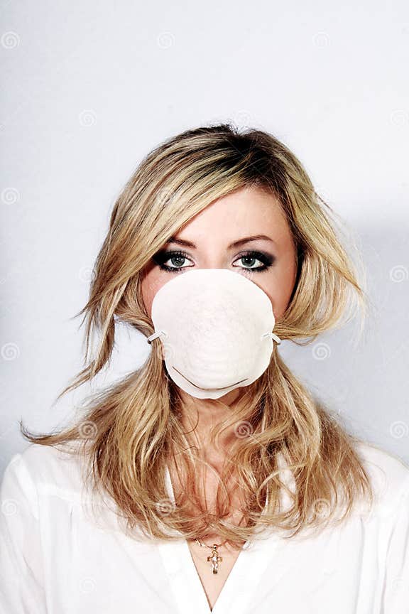 Nurse in a mask stock photo. Image of hospital, pretty - 14188800