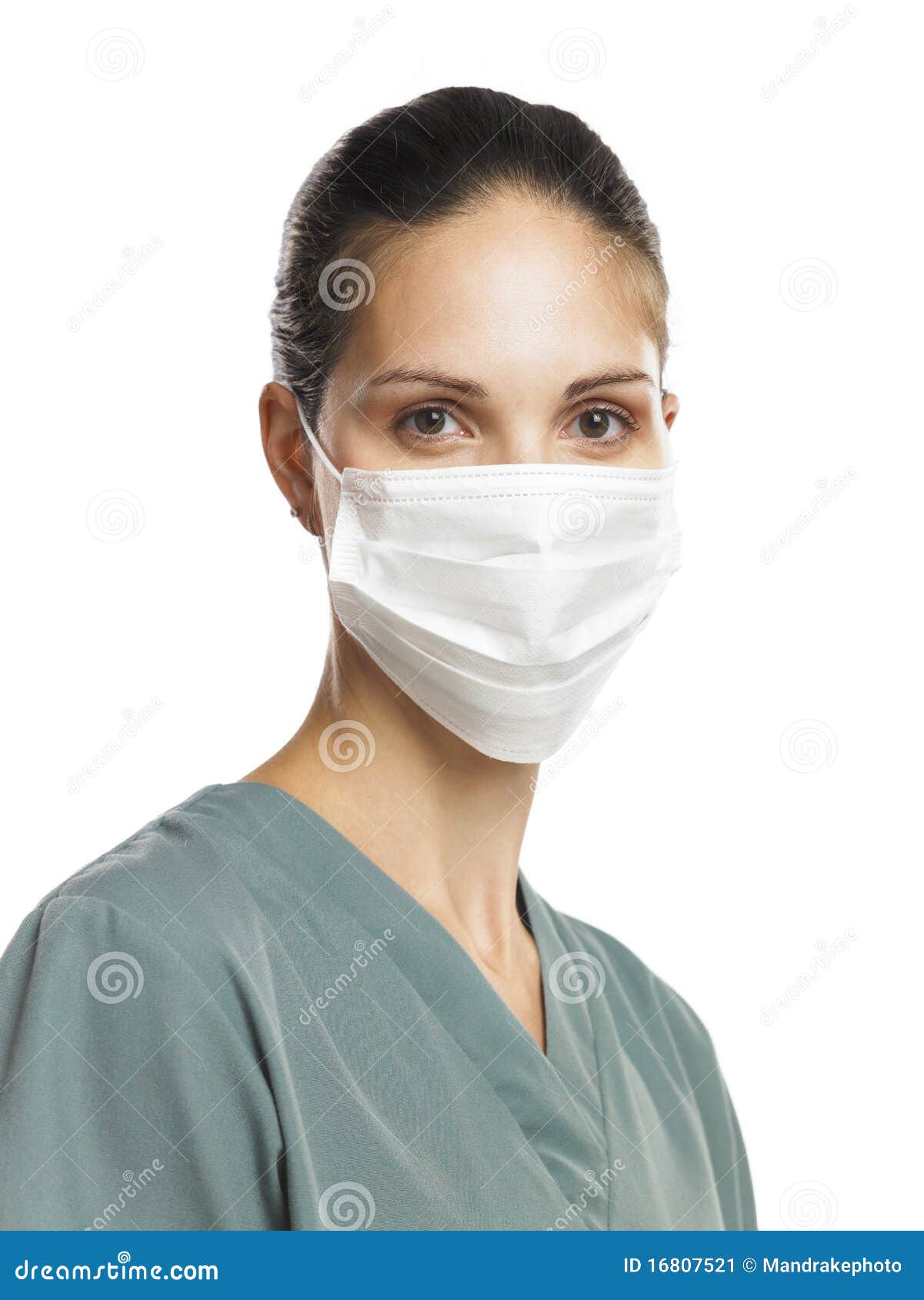 Nurse with mask 2 stock image. Image of doctor, specialist - 16807521