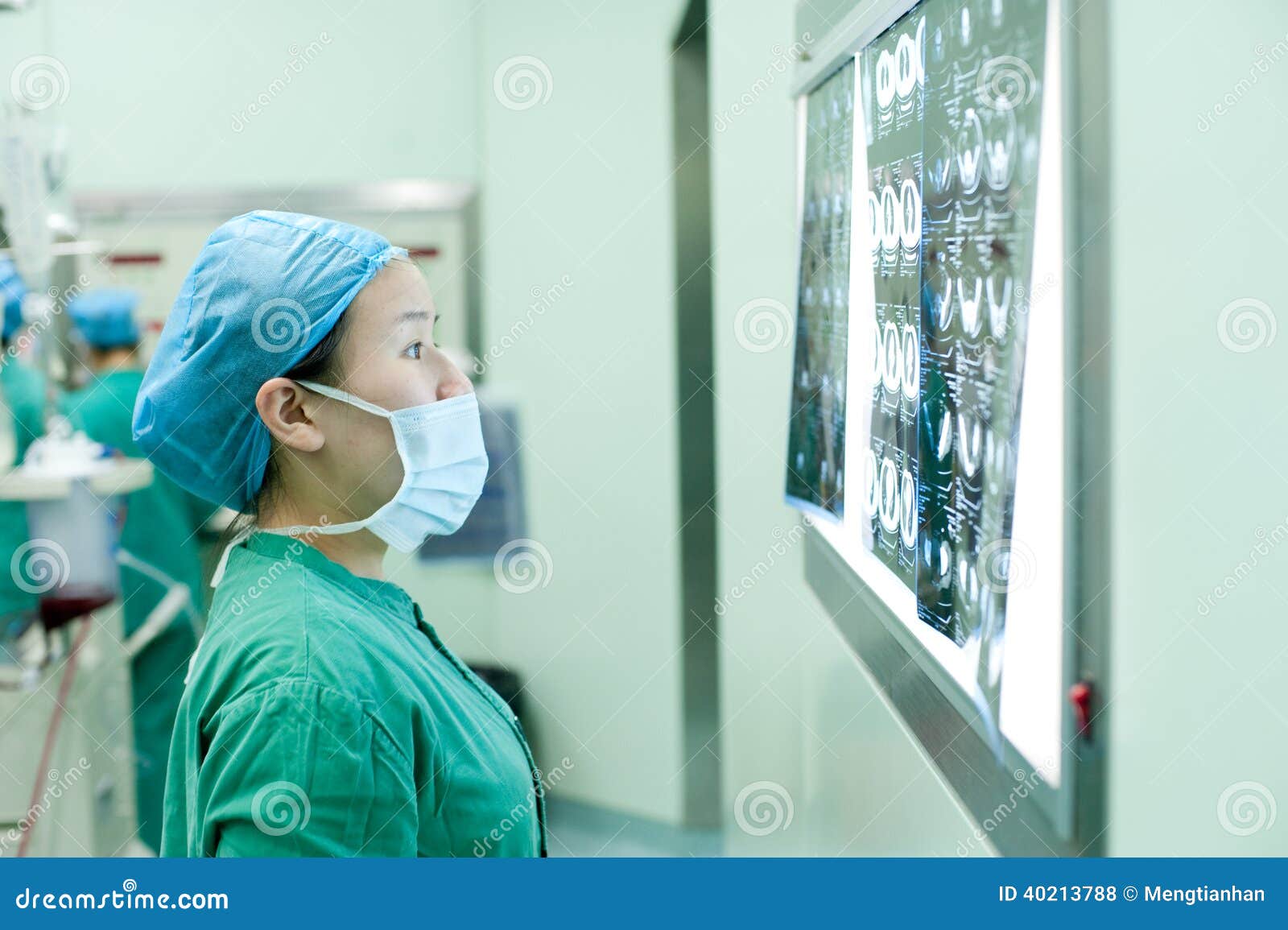 Nurse Observation of X Image Data of Patients Editorial Stock Photo ...