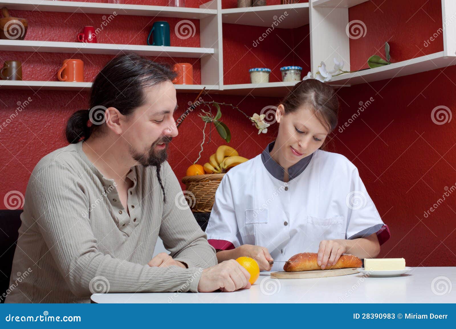 Nurse and Patient in Conversation Stock Image - Image of nurses ...