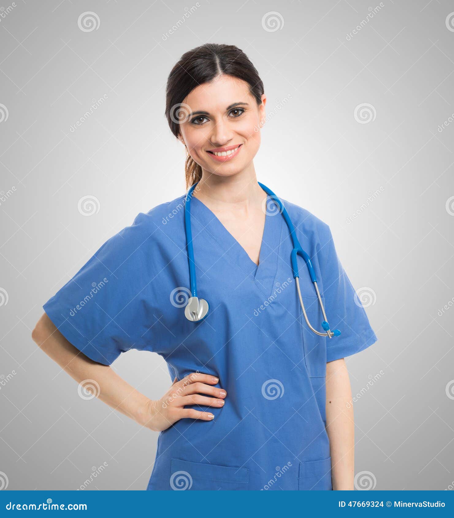 Nurse portrait stock photo. Image of nurse, trust, adult - 47669324