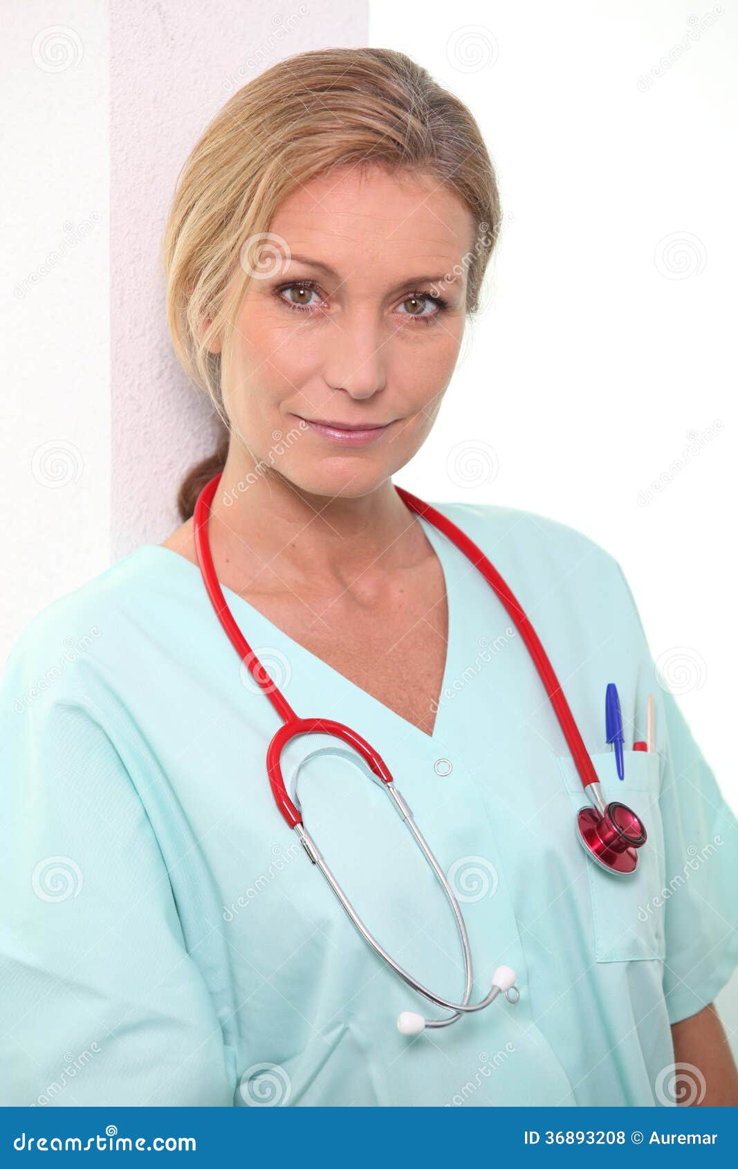 Nurse posing stock photo. Image of healthcare, instrument - 36893208