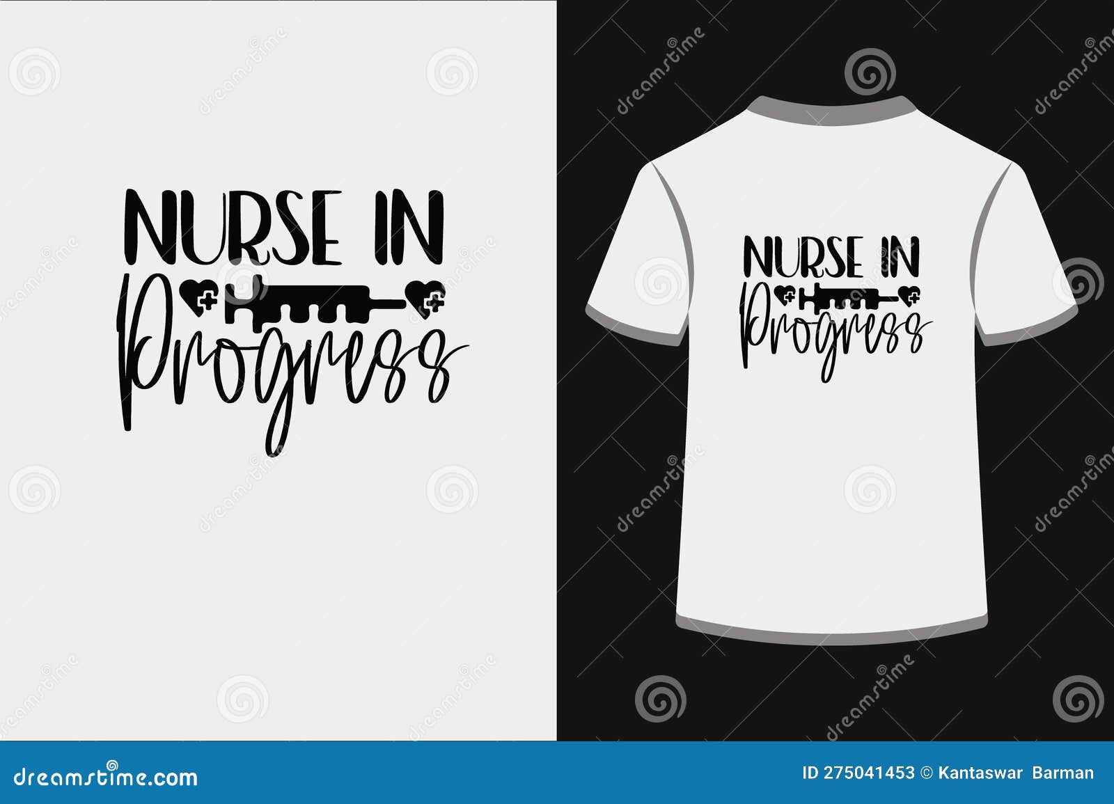 Nurse in Progress. stock vector. Illustration of nurse - 275041453