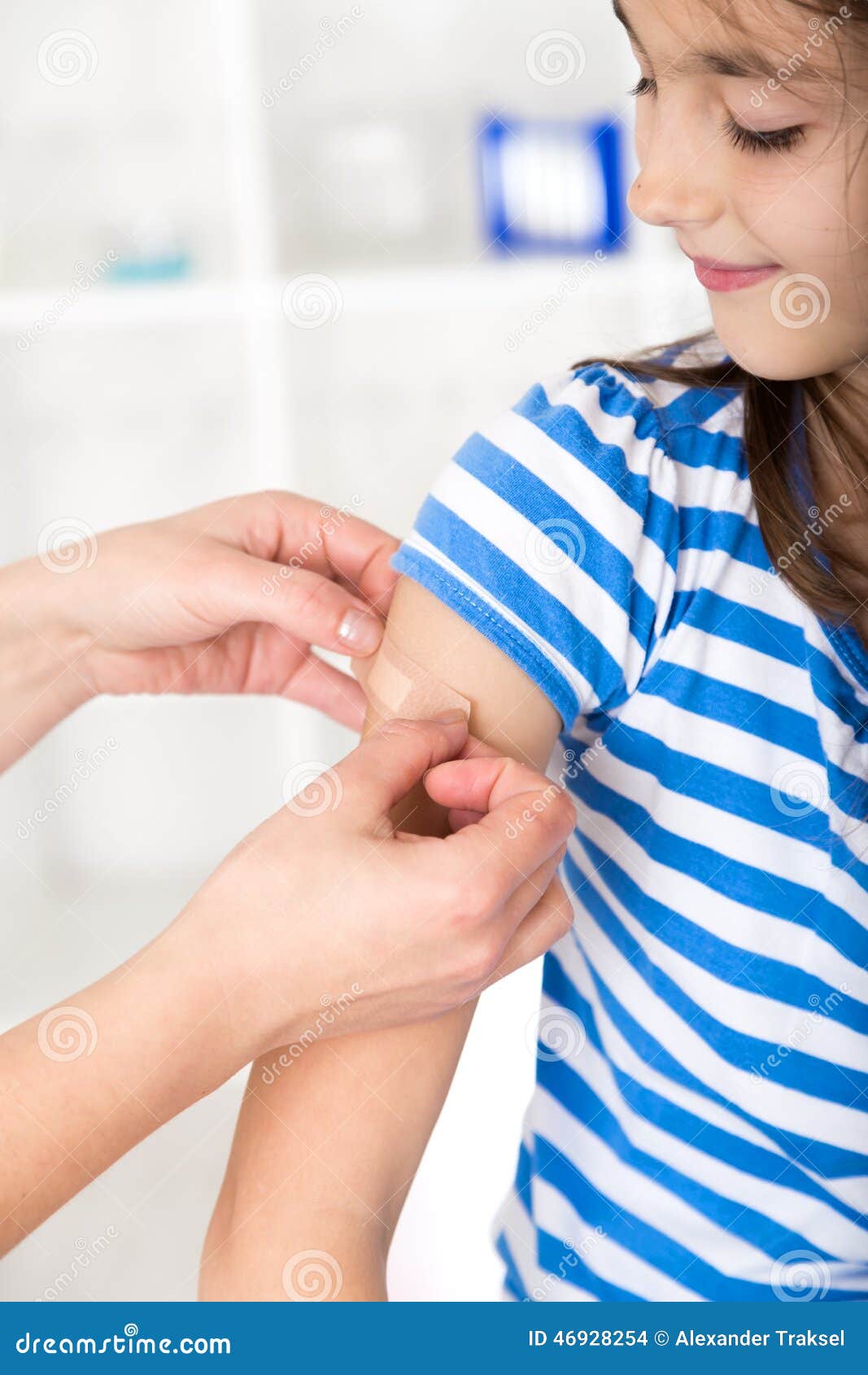 BCG Vaccination Wound On Shoulder Royalty-Free Stock Photo ...