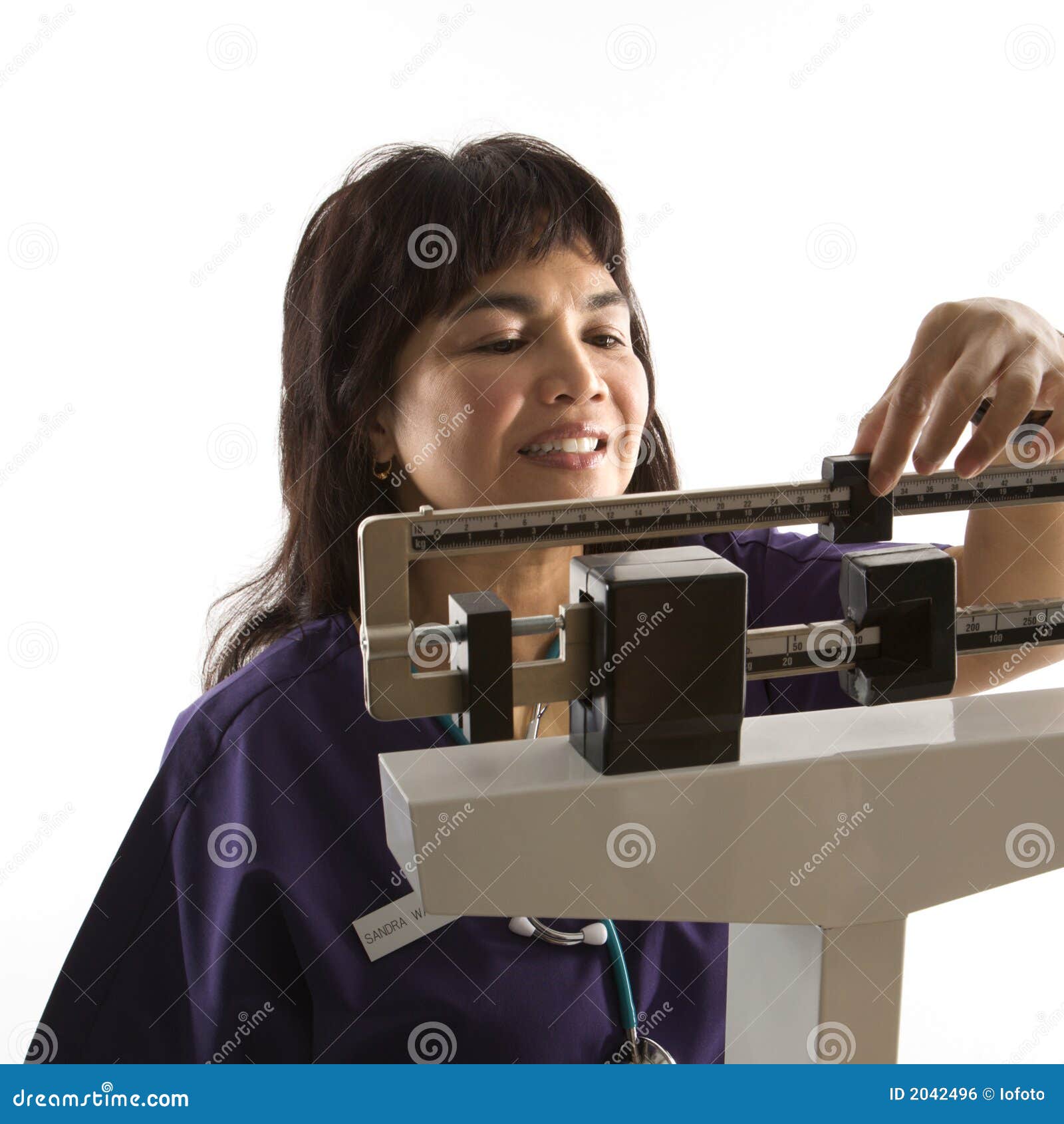 Electronic Balance Reading