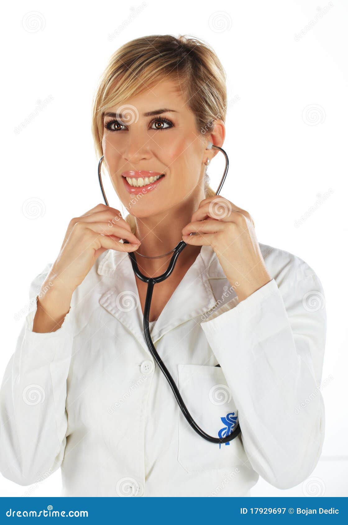 Nurse smiling stock image. Image of confident, hospital - 17929697