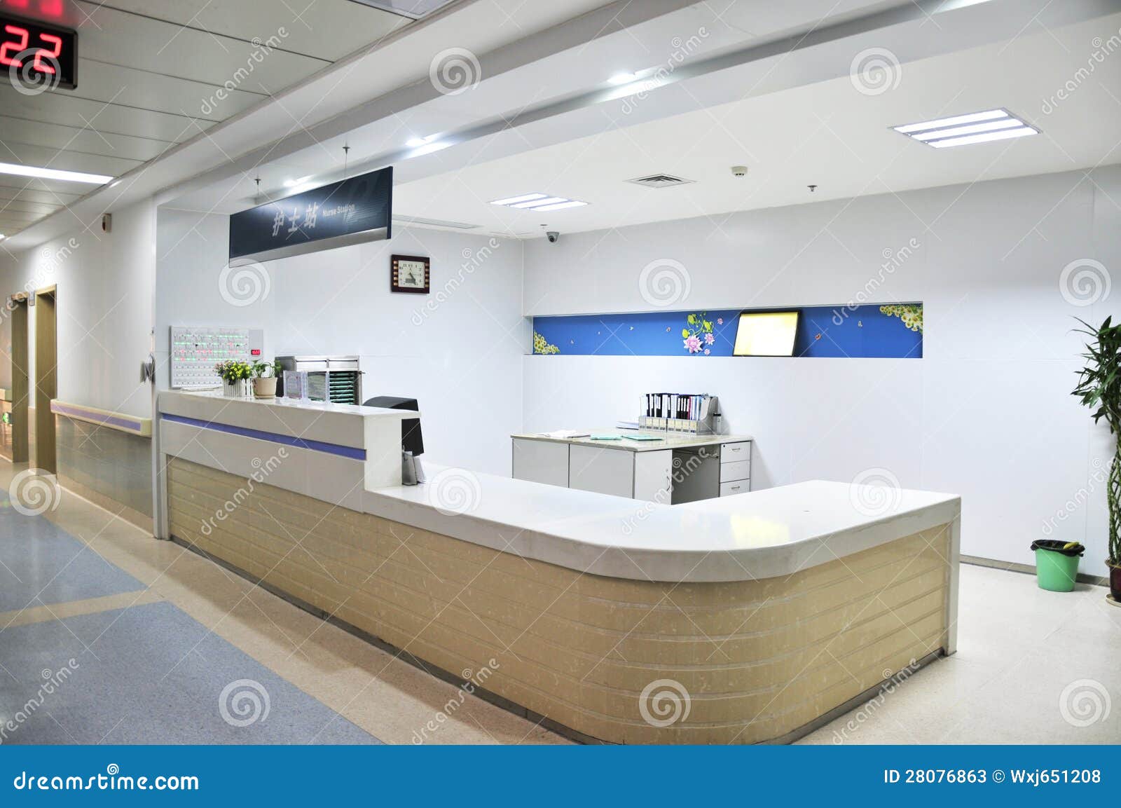 Nurse station stock image. Image of room, chinese, windows - 28076863