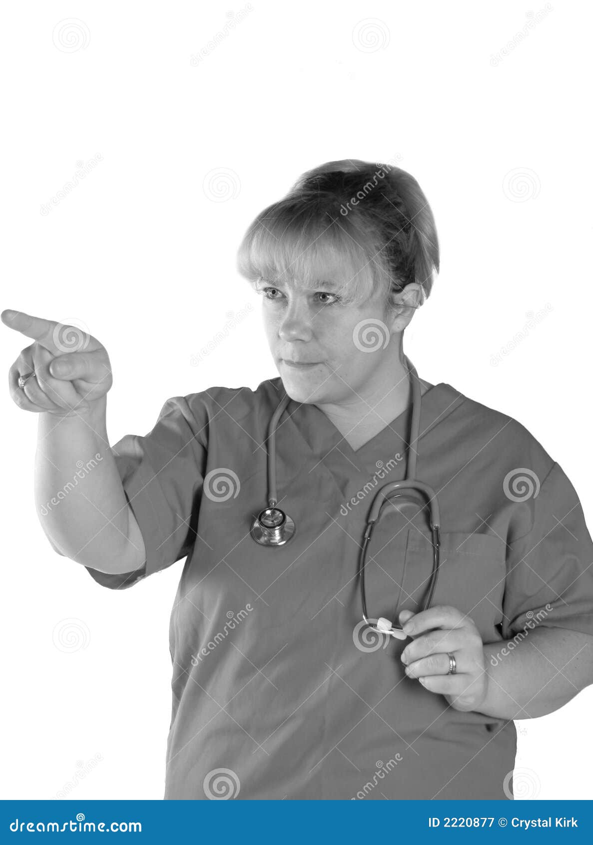 Nurse taking charge stock image. Image of lady, professional - 2220877