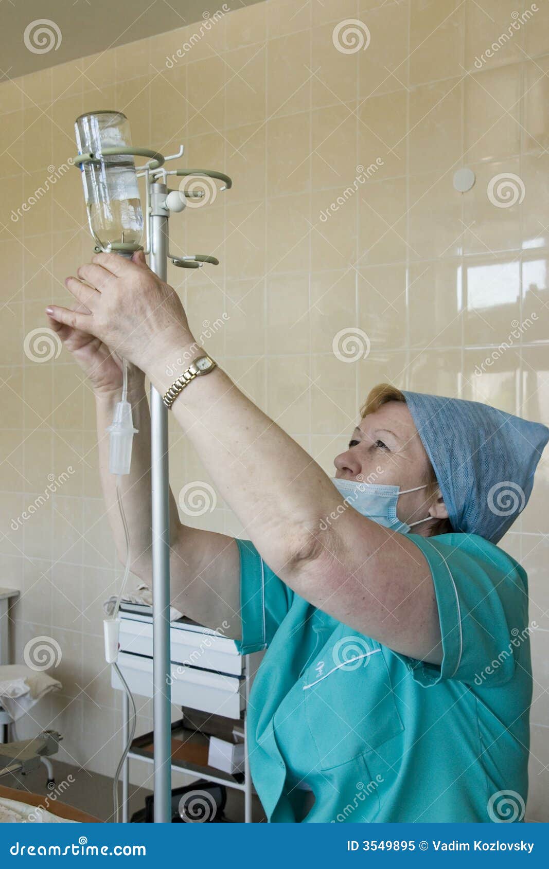 Nurse at work stock image. Image of pleasing, uniform - 3549895