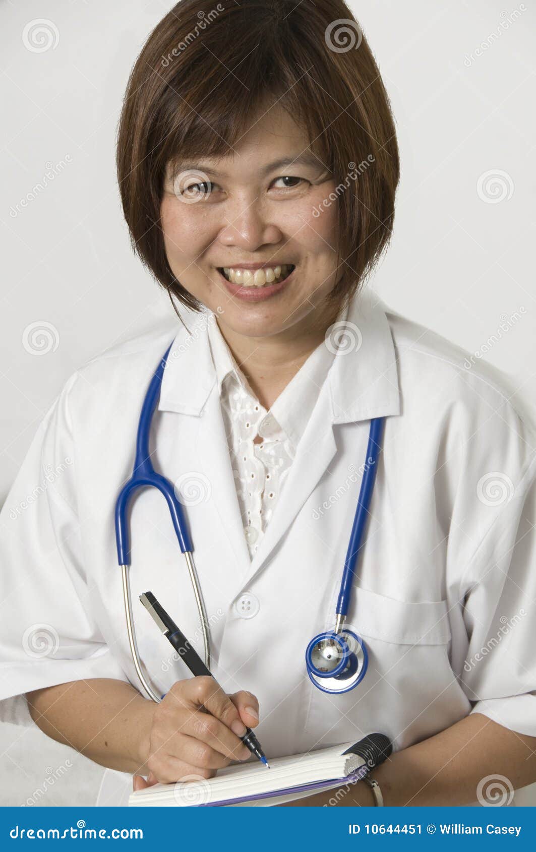 Nurse writing stock image. Image of oriental, prescription - 10644451