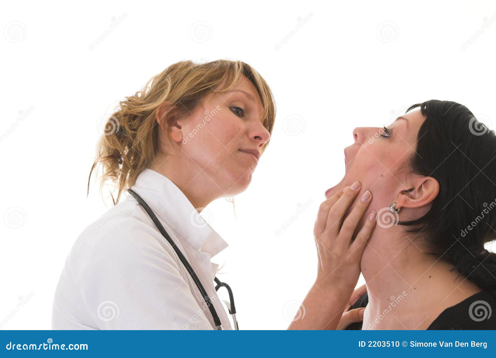 Nurses Checking Out the Notes Stock Photo - Image of woman, female: 2203510