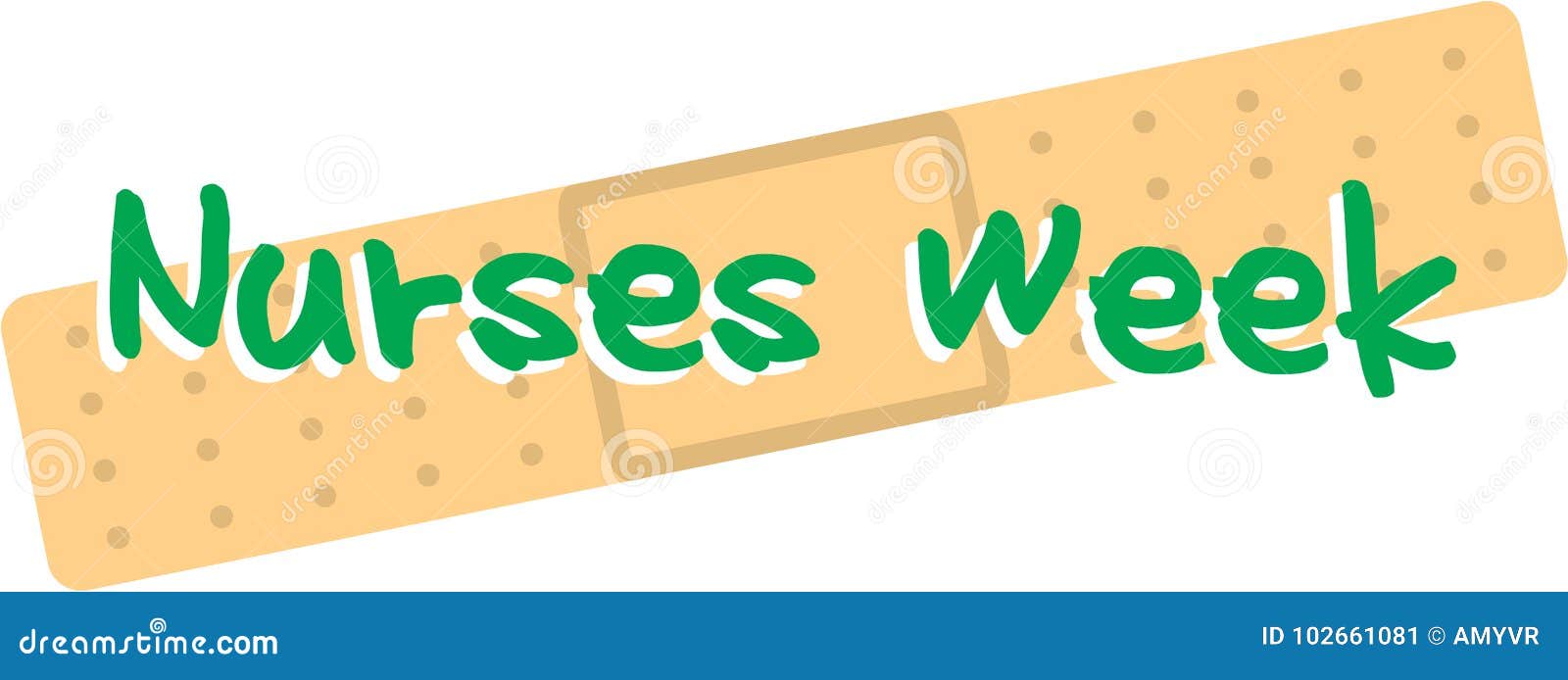 Nurses Week stock illustration. Illustration of bandaid - 102661081