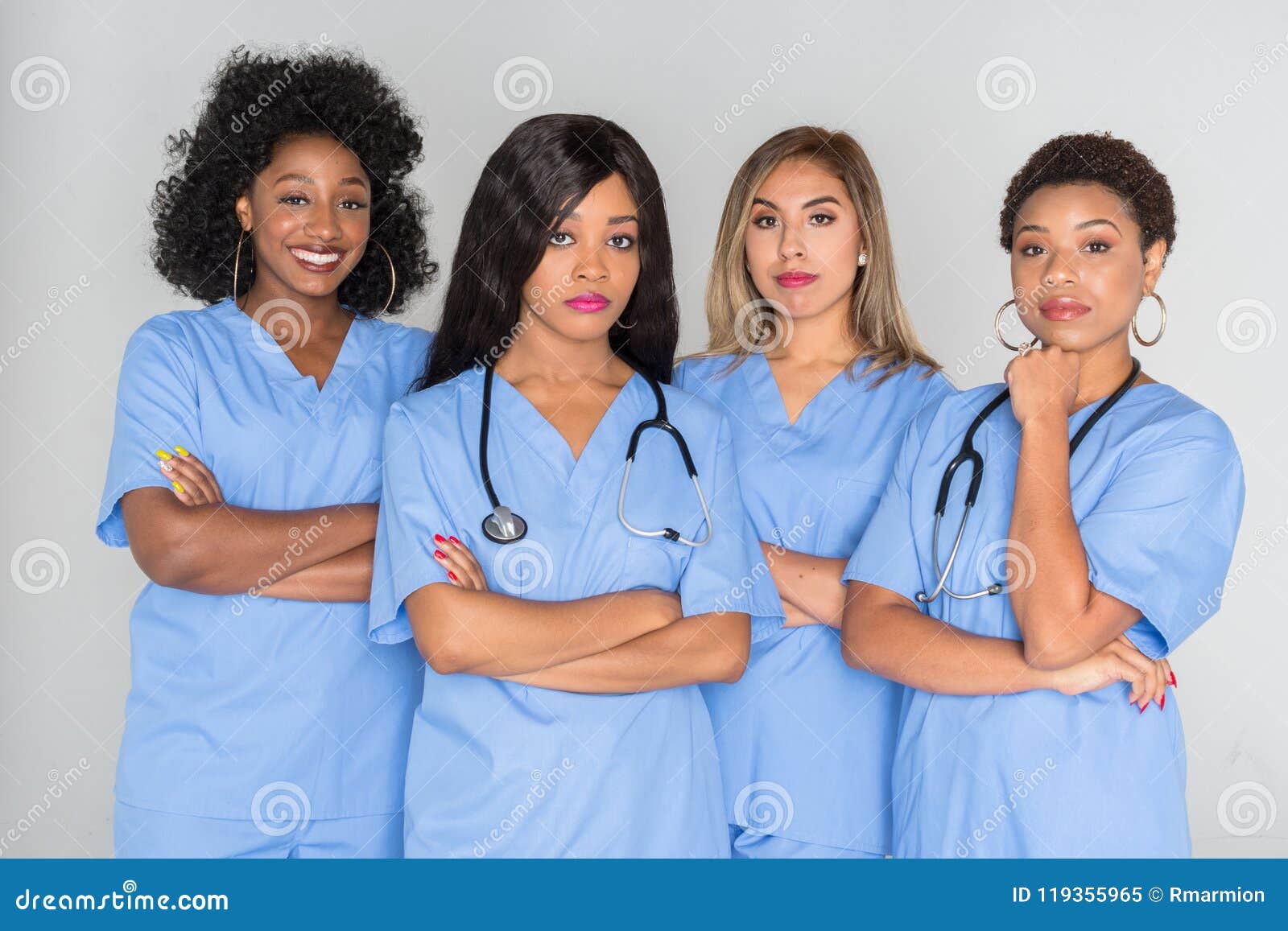 Group of Nurses stock image. Image of nursing, care - 119355965