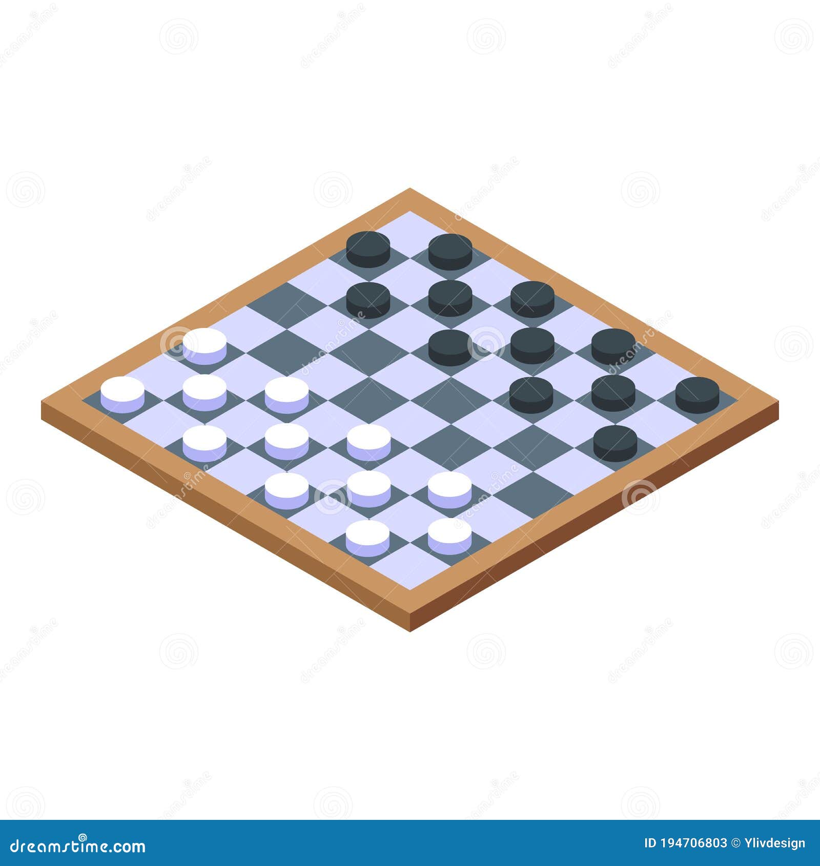 Nursing Home Checkers Icon, Isometric Style Stock Vector - Illustration ...