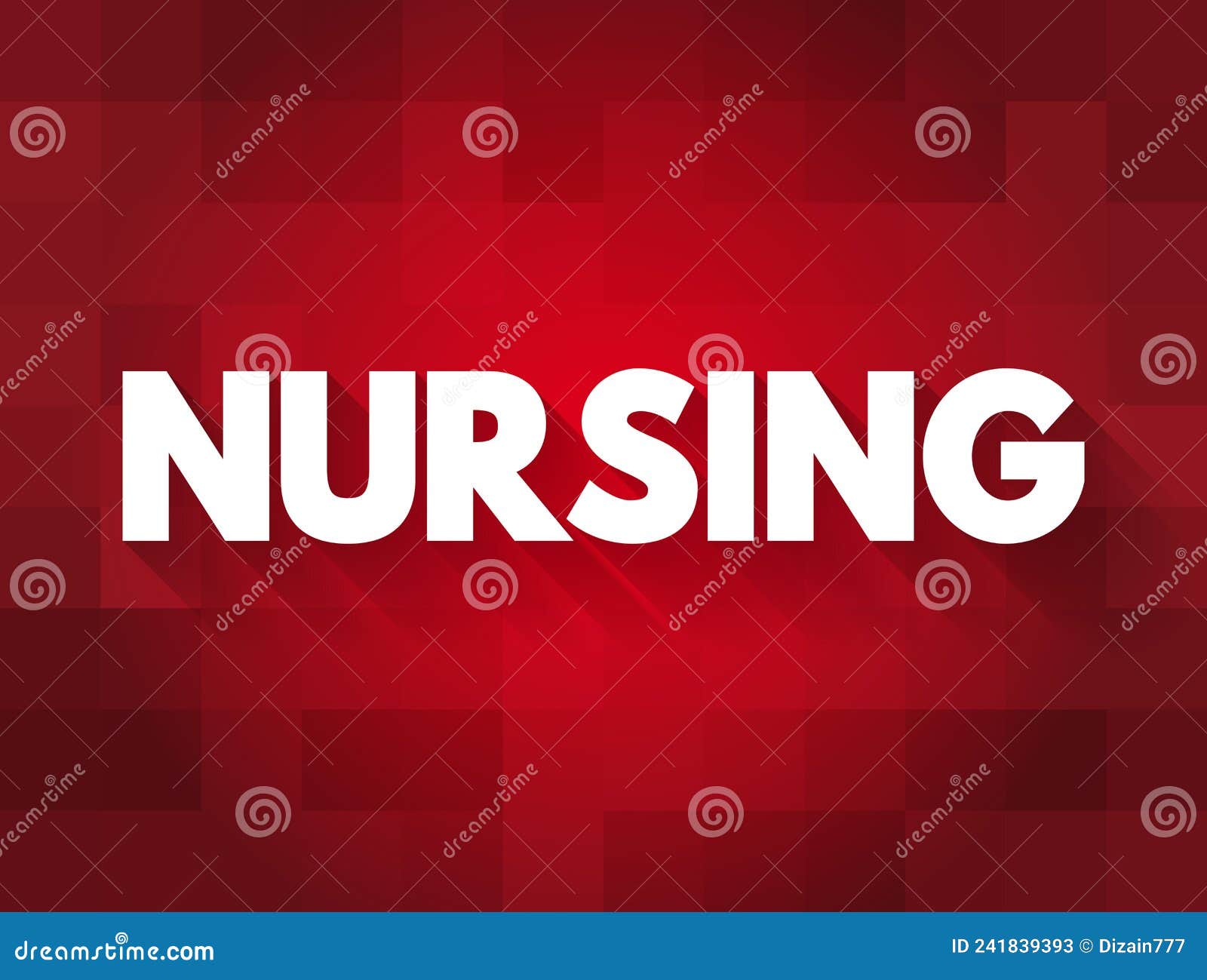 Nursing Text Effect Template With Bold And Minimalist Typography Design ...