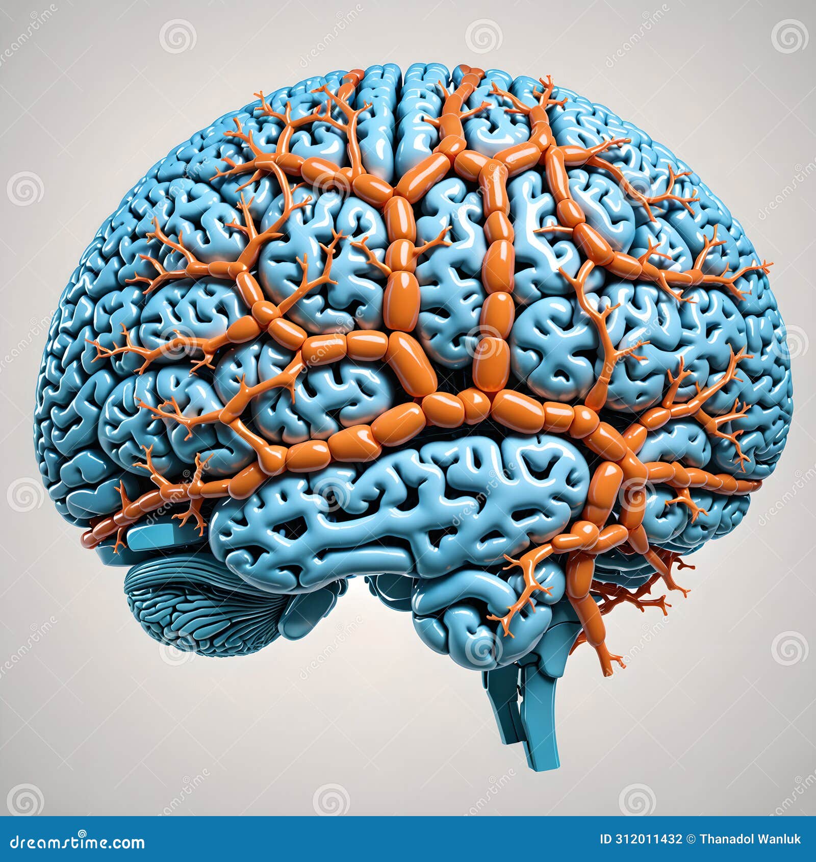 Brain Heroes Vector. Cartoon Character | CartoonDealer.com #208840560