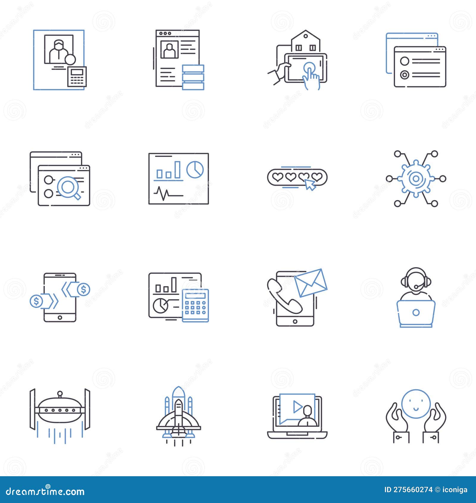 Nurturing Line Icons Collection. Caring, Compassion, Supportive ...