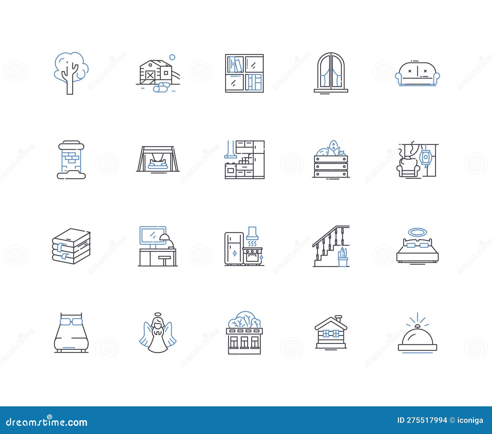 Nurturing Space Line Icons Collection. Sanctuary, Empathy, Support ... Nurturing Space Line Icons Collection. Sanctuary, Empathy, Support ...
