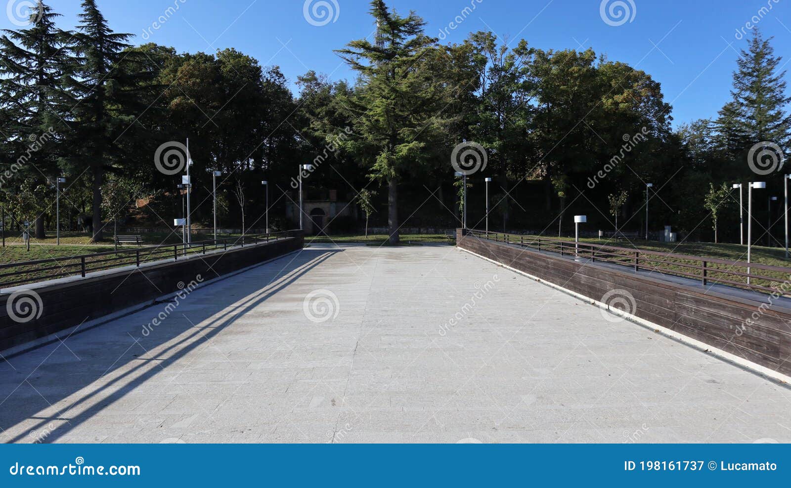 Nusco - Terrazza Panoramica a Parco Castello Stock Image - Image of ...