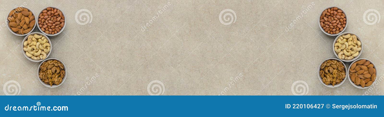 Nut Background. Banner for Large Format Printing, Advertising and ...