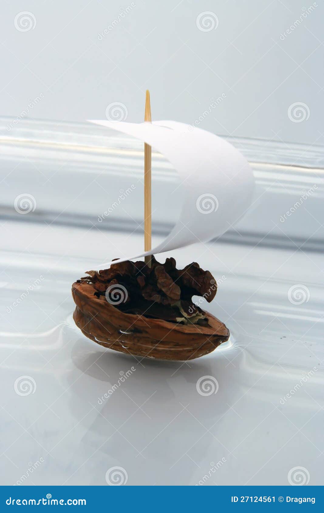 Nut boat stock image. Image of holiday, simple, color - 27124561