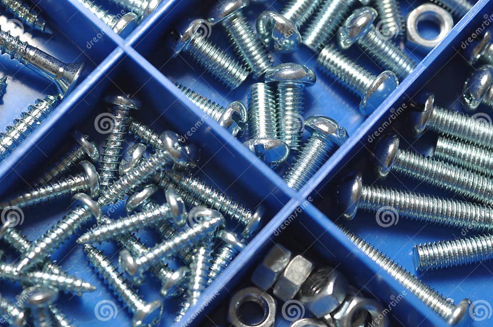 Nut and bolt stock photo. Image of fasteners, industrial - 22907086