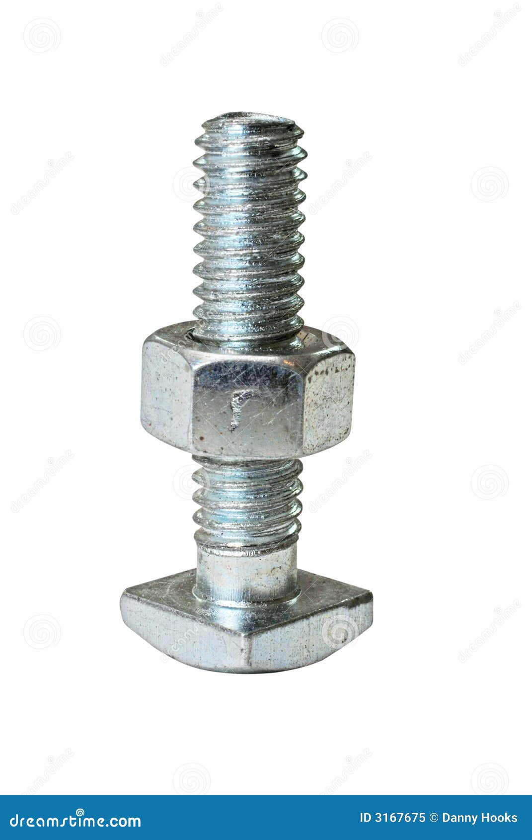 Nut and Bolt stock image. Image of nuts, fasten, handyman - 3167675