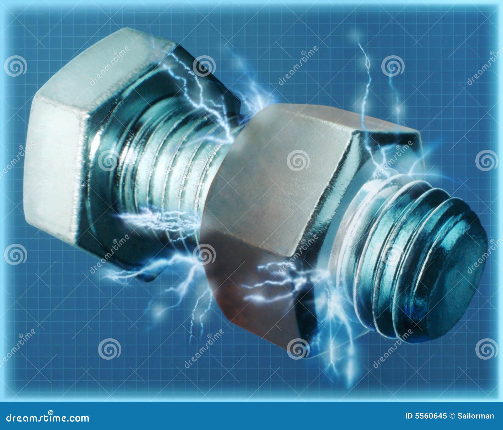 Electrical Through-bolt Terminals Are Installed On The Mounting Panel ...