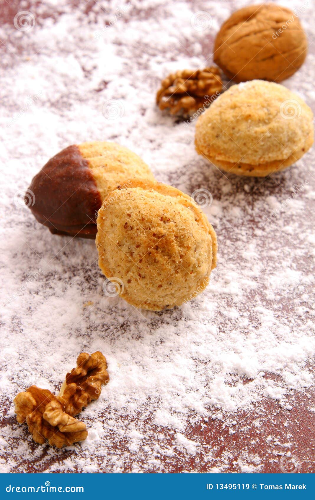 Nut Christmas Cake,eastern Europe Stock Image - Image of bake, food ...