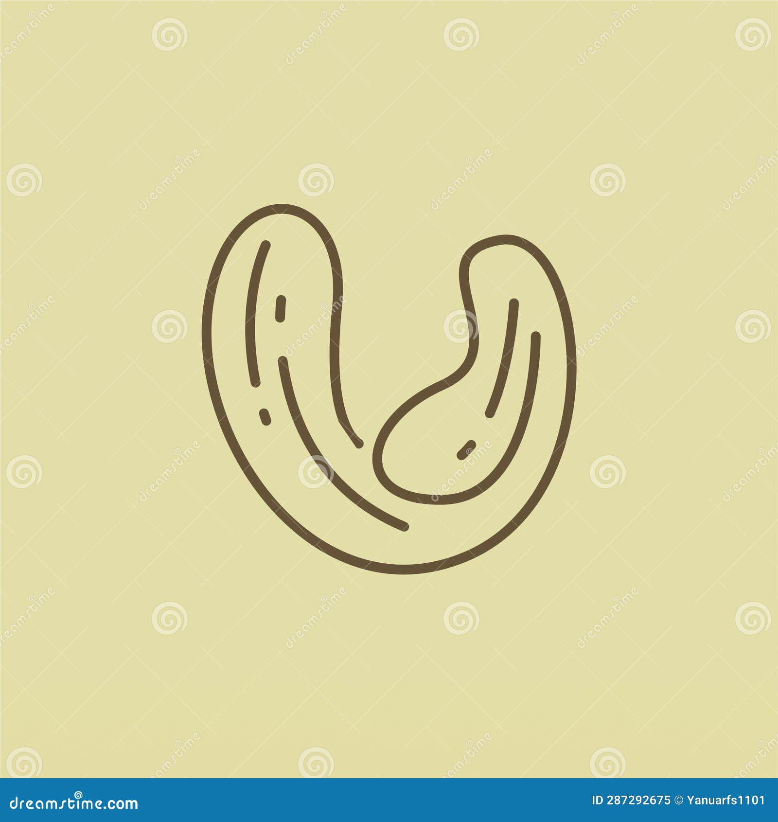 Nut Logo Design Concept Template Stock Vector - Illustration of ...