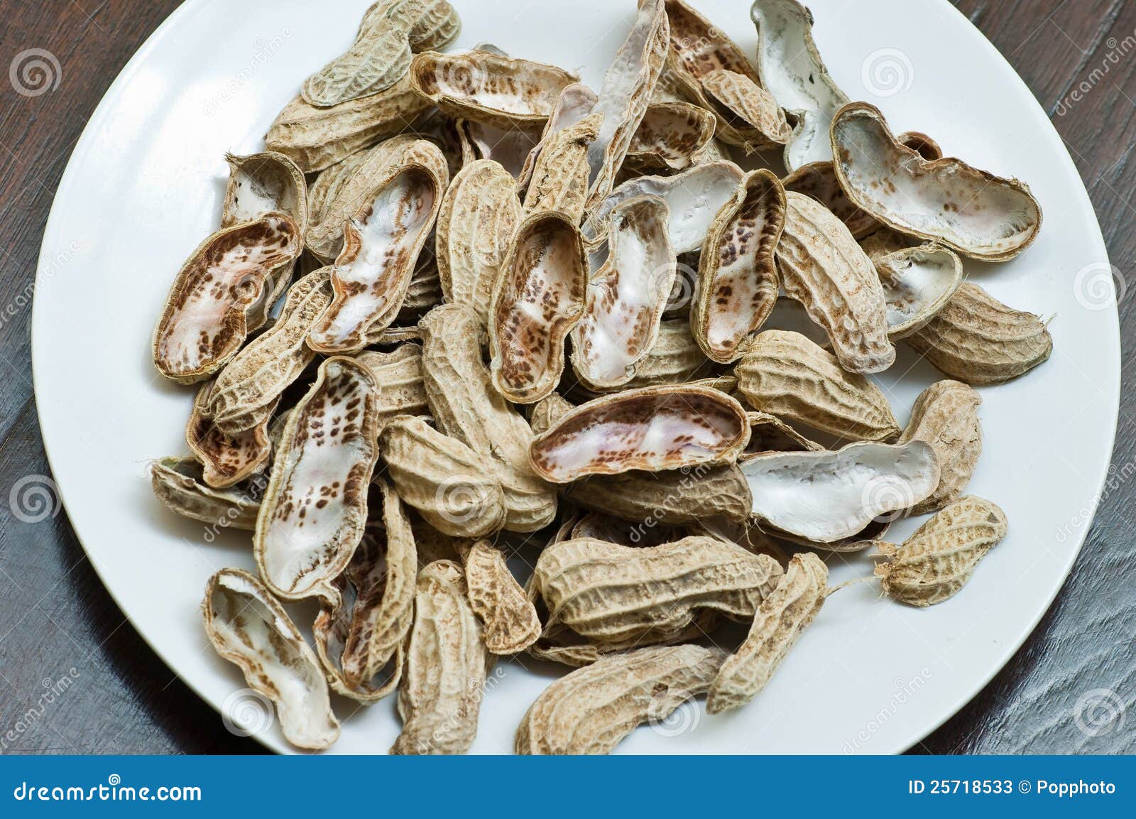 Nut shells stock image. Image of eating, vegetarian, dried - 25718533