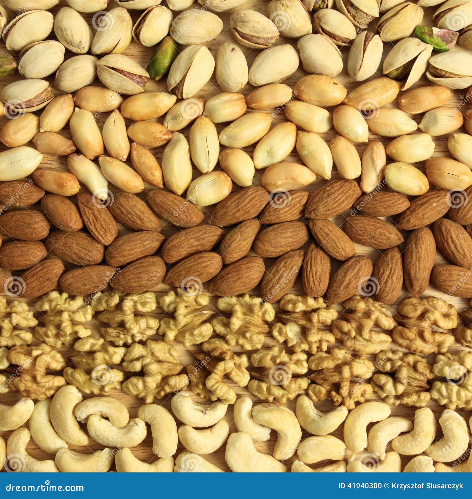 Nut varieties stock photo. Image of assorted, walnut - 41940300