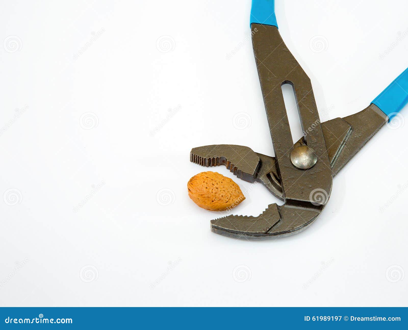 Nut and Wrench stock image. Image of engineering, mistake - 61989197