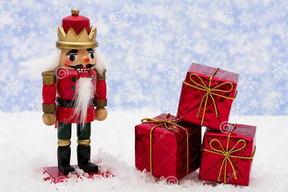 Nutcracker stock image. Image of present, give, background - 7244517