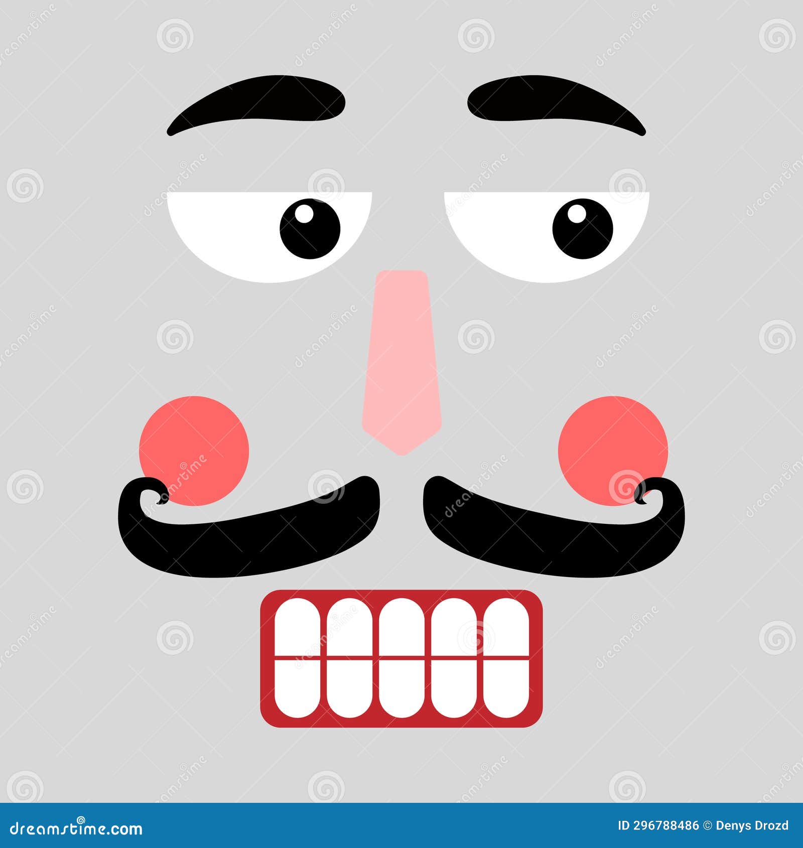 Nutcracker Face Icon Vector. Nutcracker Illustration Sign. Ballet ...